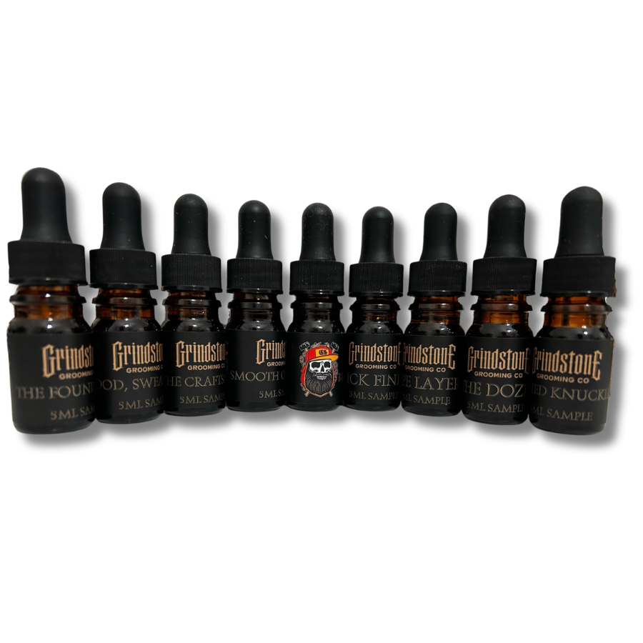 Complete Beard Oil Sample Set – Grindstonegrooming
